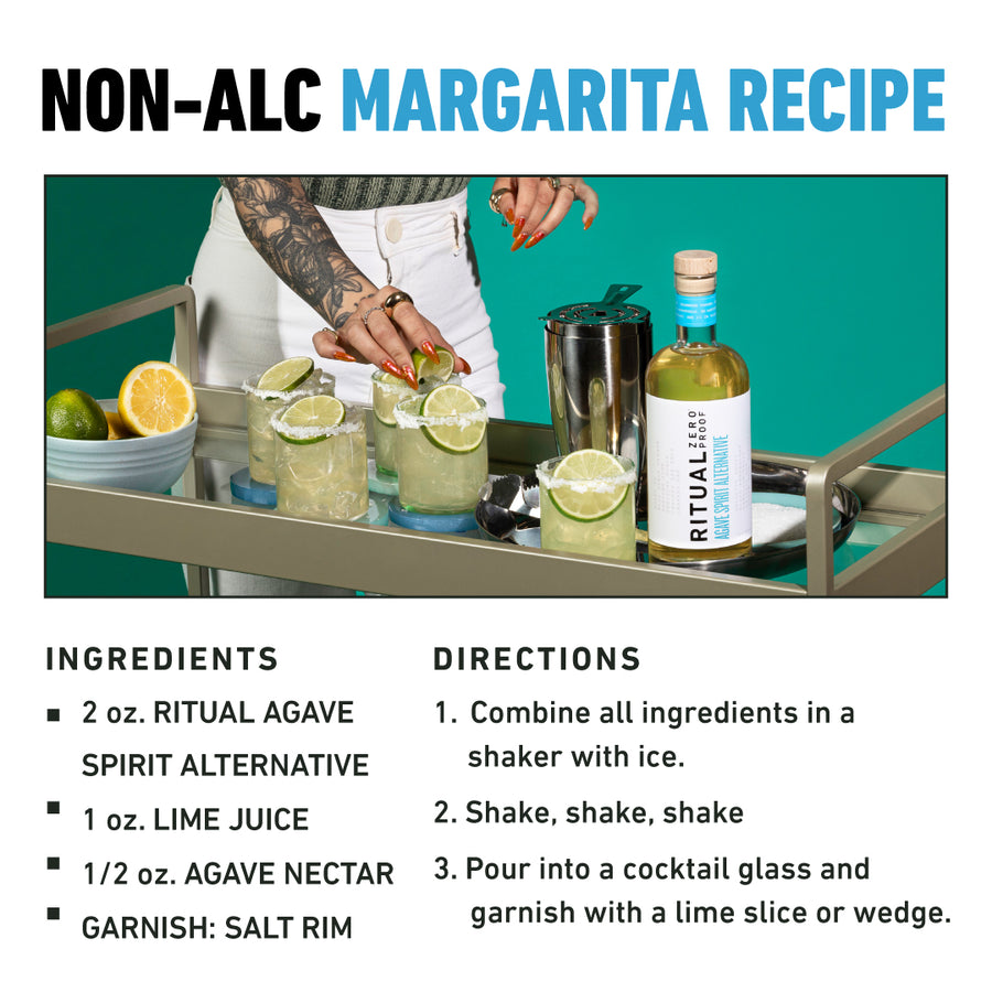 Non-Alcoholic Agave Spirit Alternative | Shop Zero Proof Agave Spirit ...